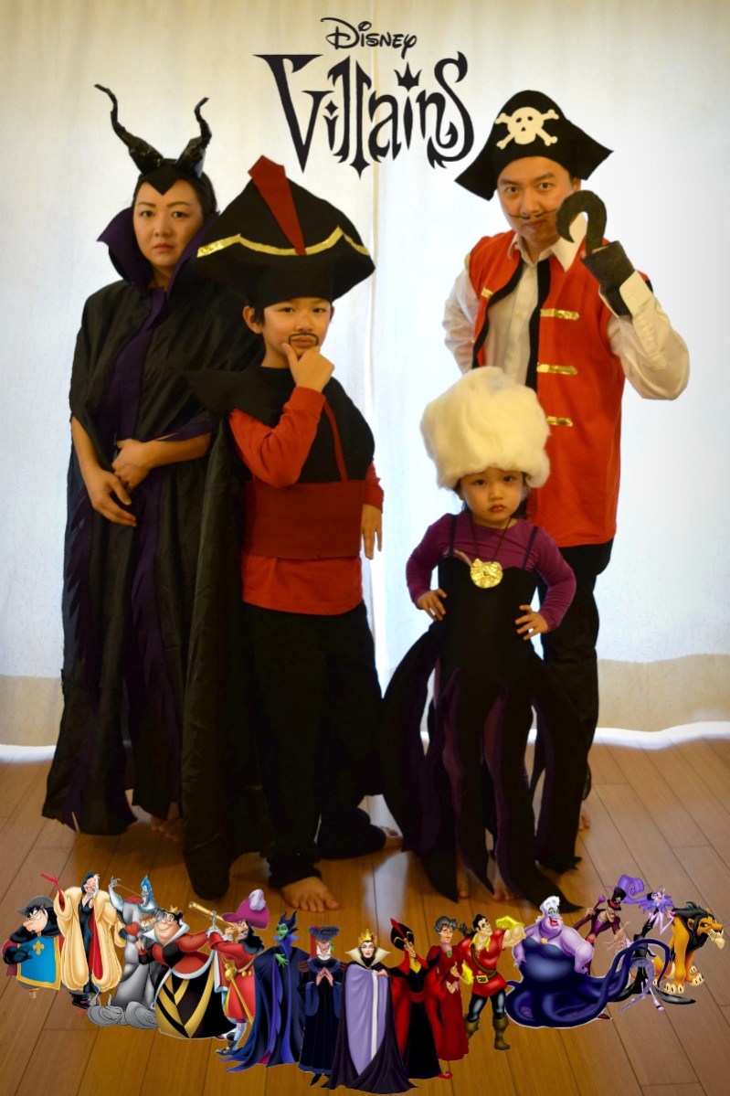 DIY Project: Disney Villains Halloween Costumes | Life begins at 30...
